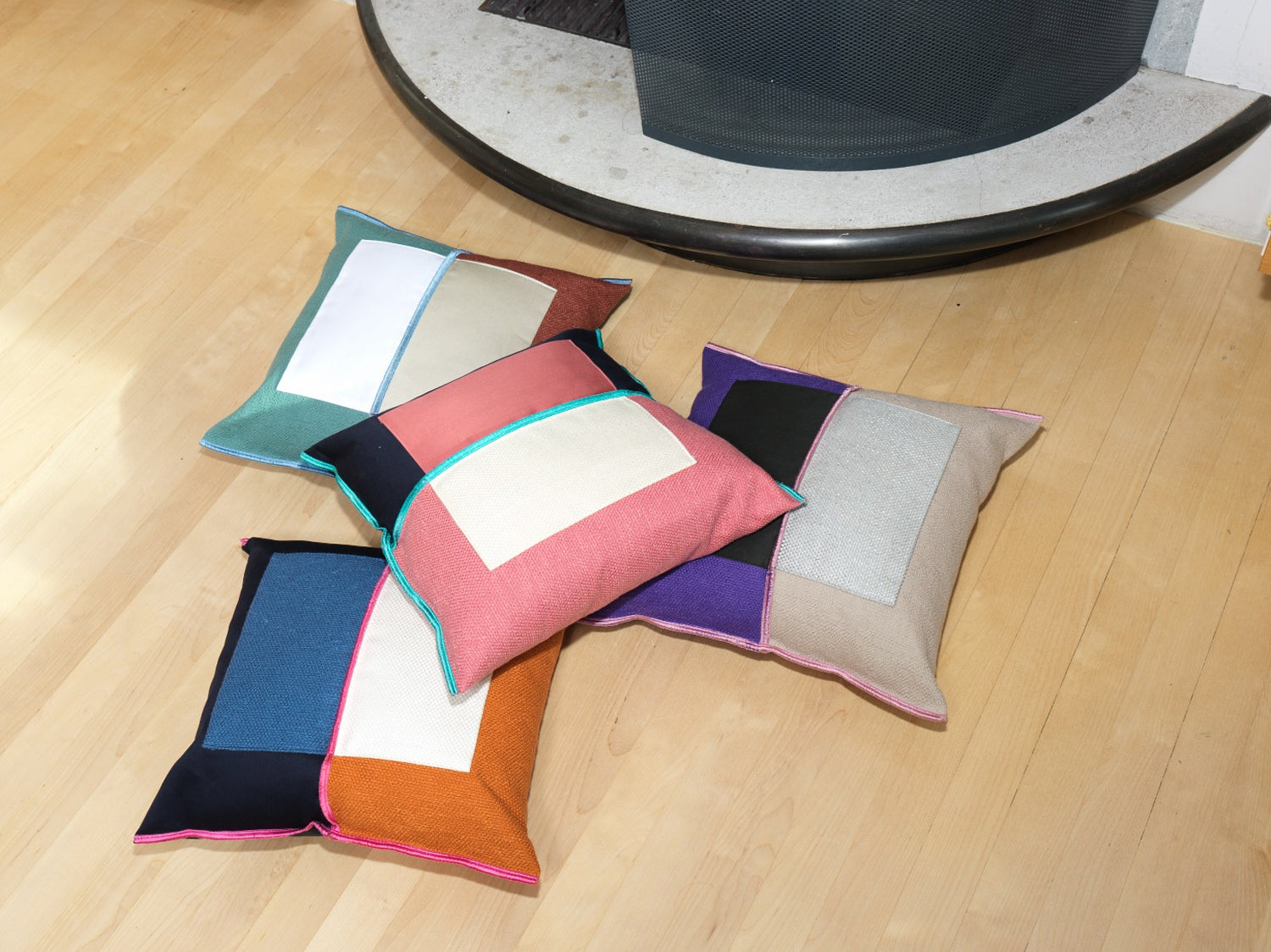 Upcycled Cushions from Surplus Textiles - Juslin Maunula